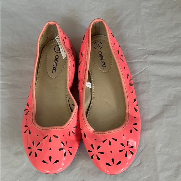 Cherokee | Shoes | Cherokee Kids Bright Pink Floral Loafers | Poshmark